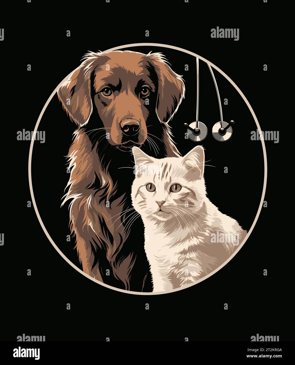 Animal trio hi-res stock photography and images - Alamy