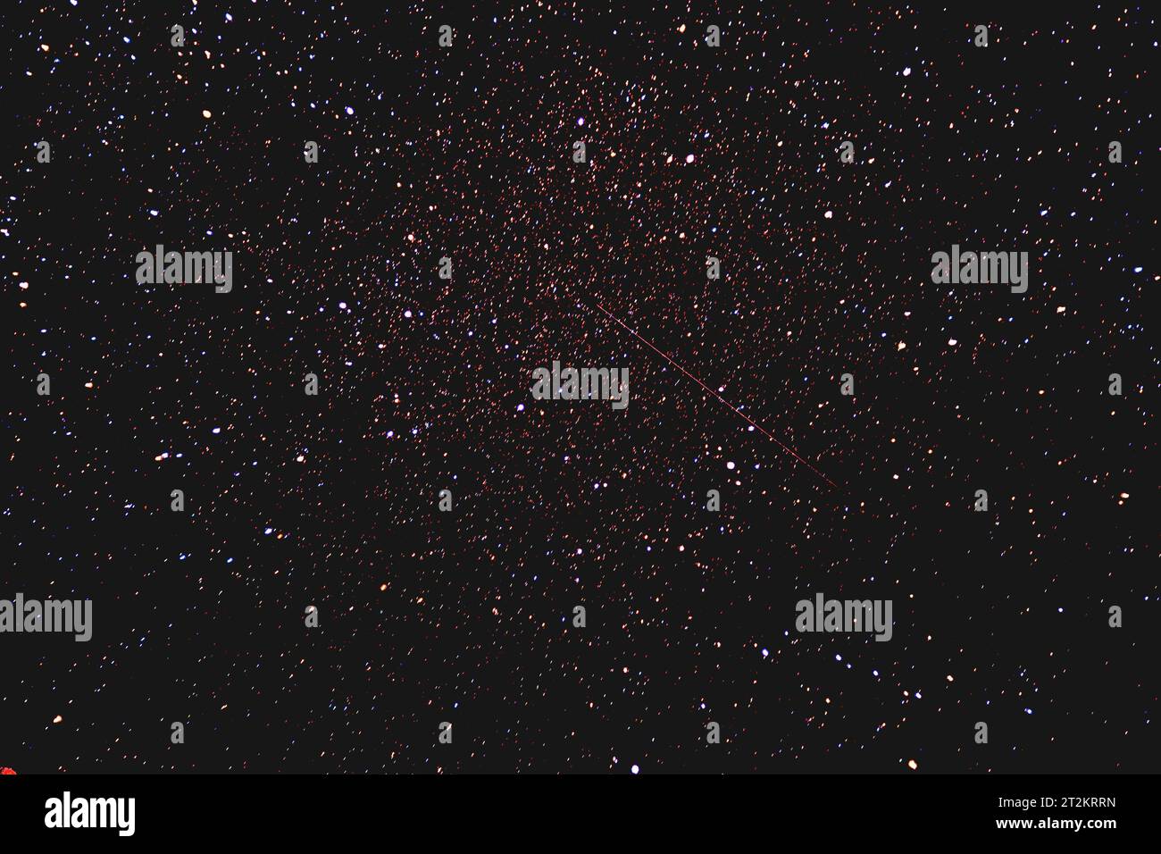 night sky & stars & meteorites Stock Photo - Alamy