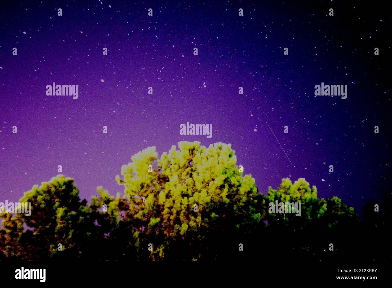 night sky & stars & meteorites Stock Photo - Alamy