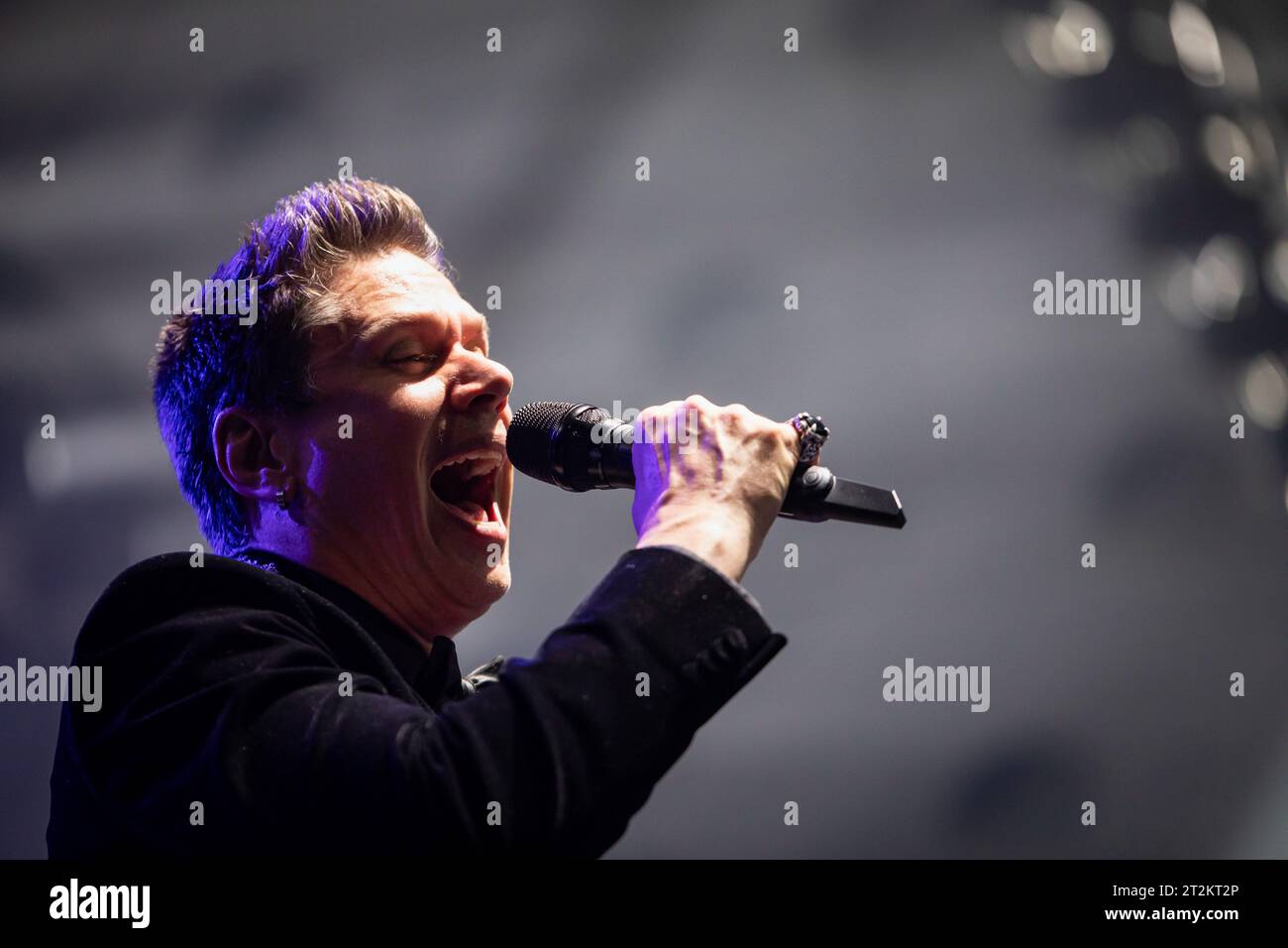 Porto, Portugal. 19th Oct, 2023. David Miller of IL DIVO Vocal group ...