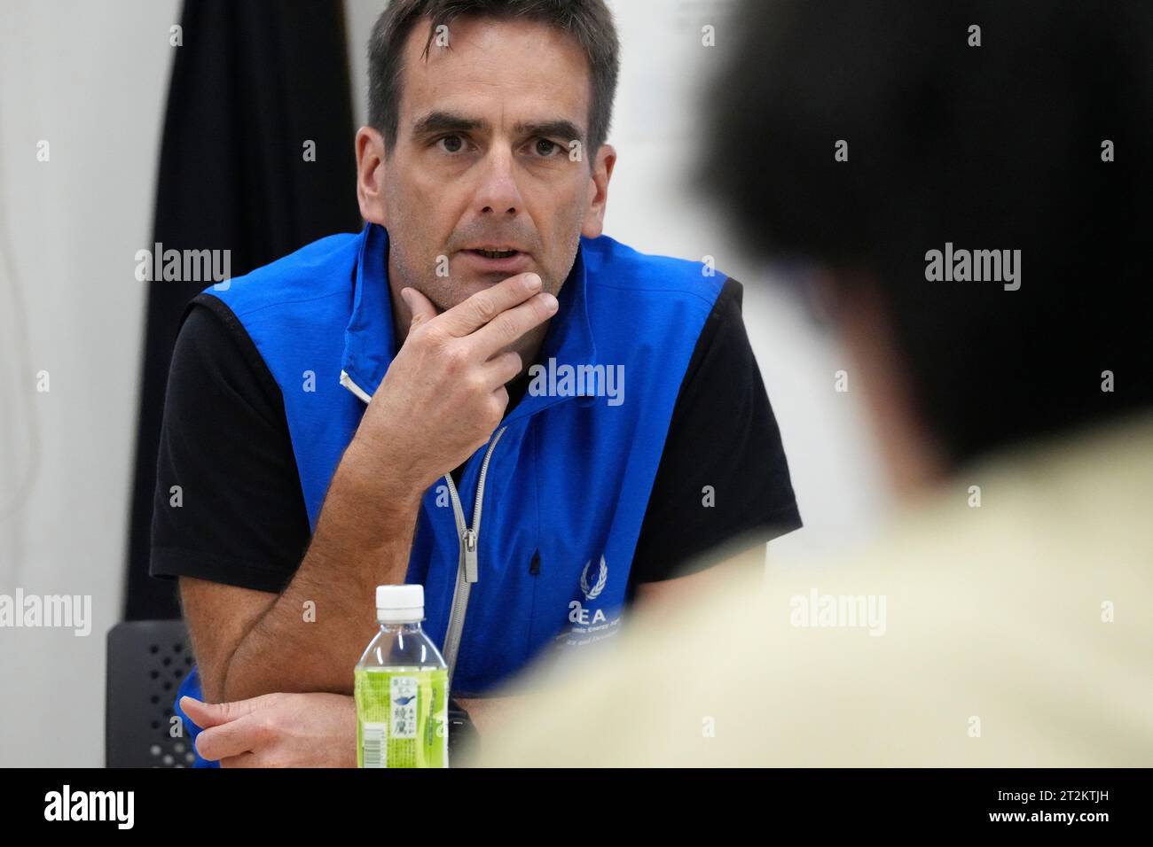 Paul McGinnity, research scientist of the International Atomic Energy ...