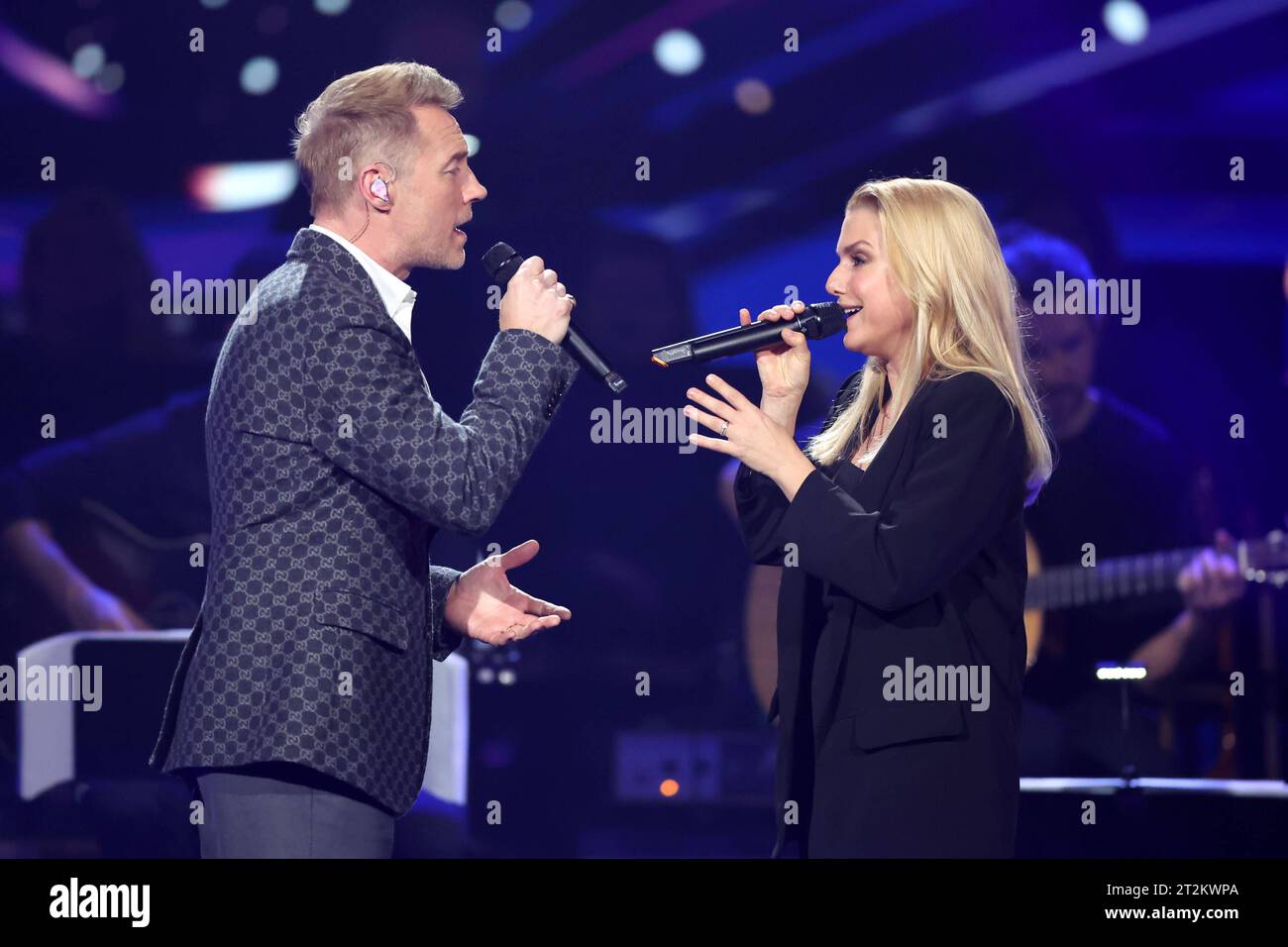 MDR - Your Songs . Sänger Ronan Keating und Sängerin Jeanette ...