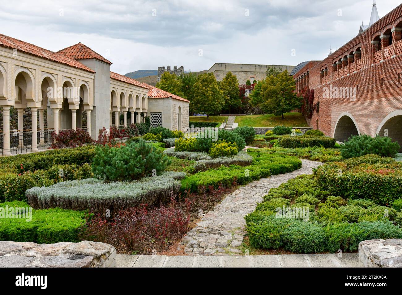The Rabati Castle - medieval castle complex in Akhaltsikhe, Georgia ...