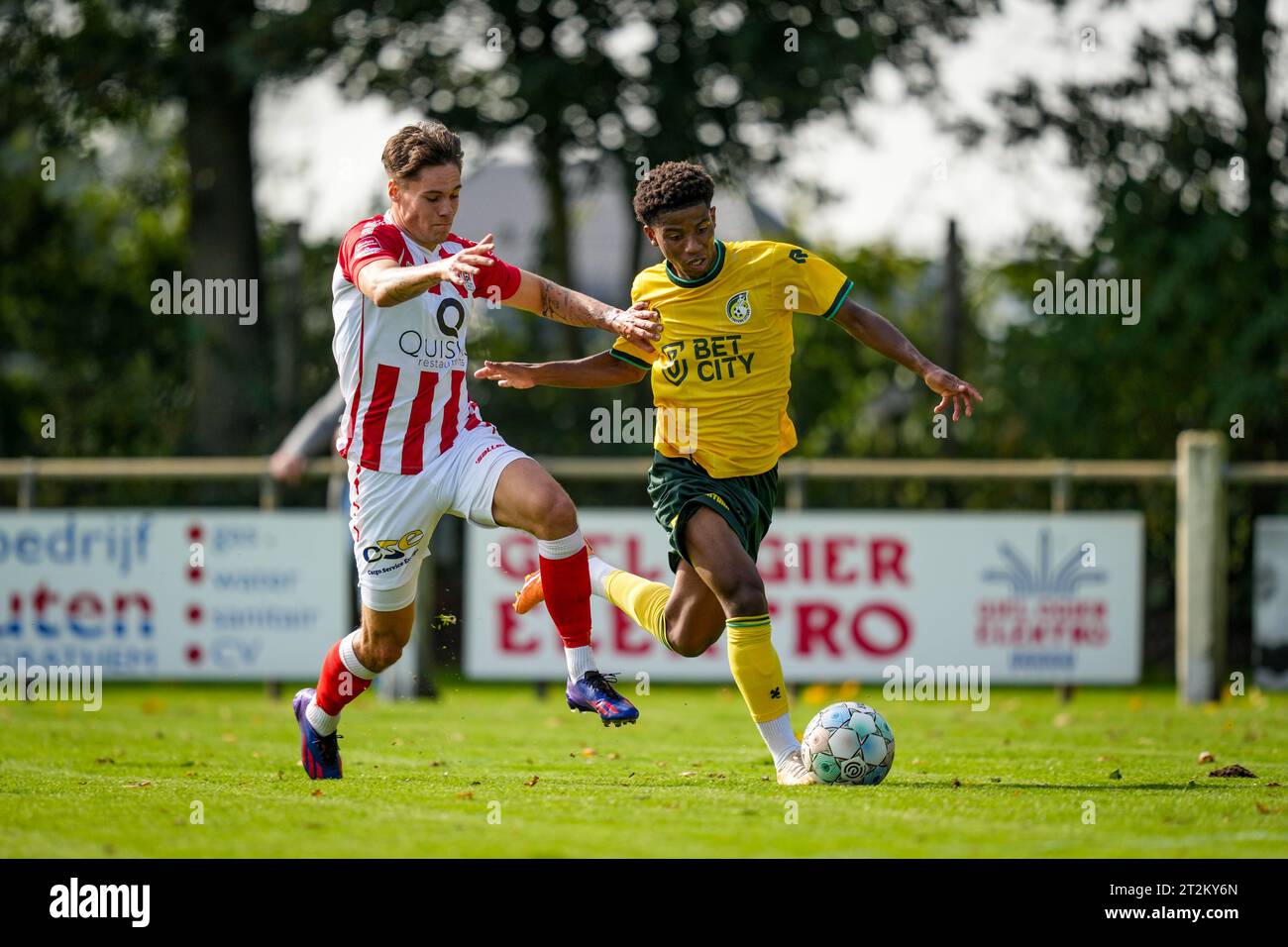 Sittard Geleen, Netherlands. 11th Oct, 2023. SITTARD-GELEEN, NETHERLANDS - OCTOBER 11: Thijs van ...