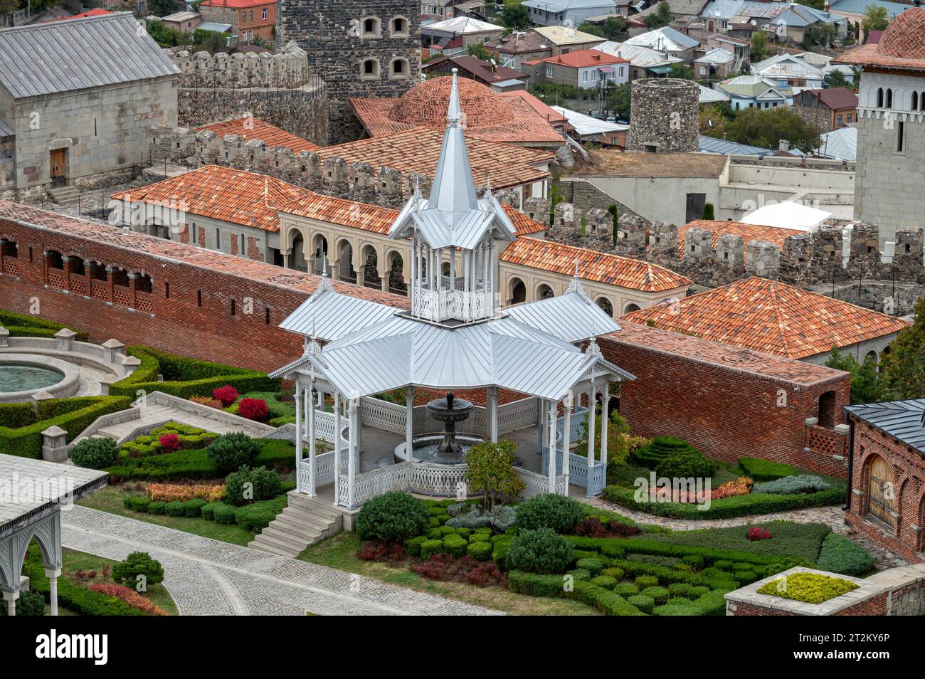 The Rabati Castle - medieval castle complex in Akhaltsikhe, Georgia ...