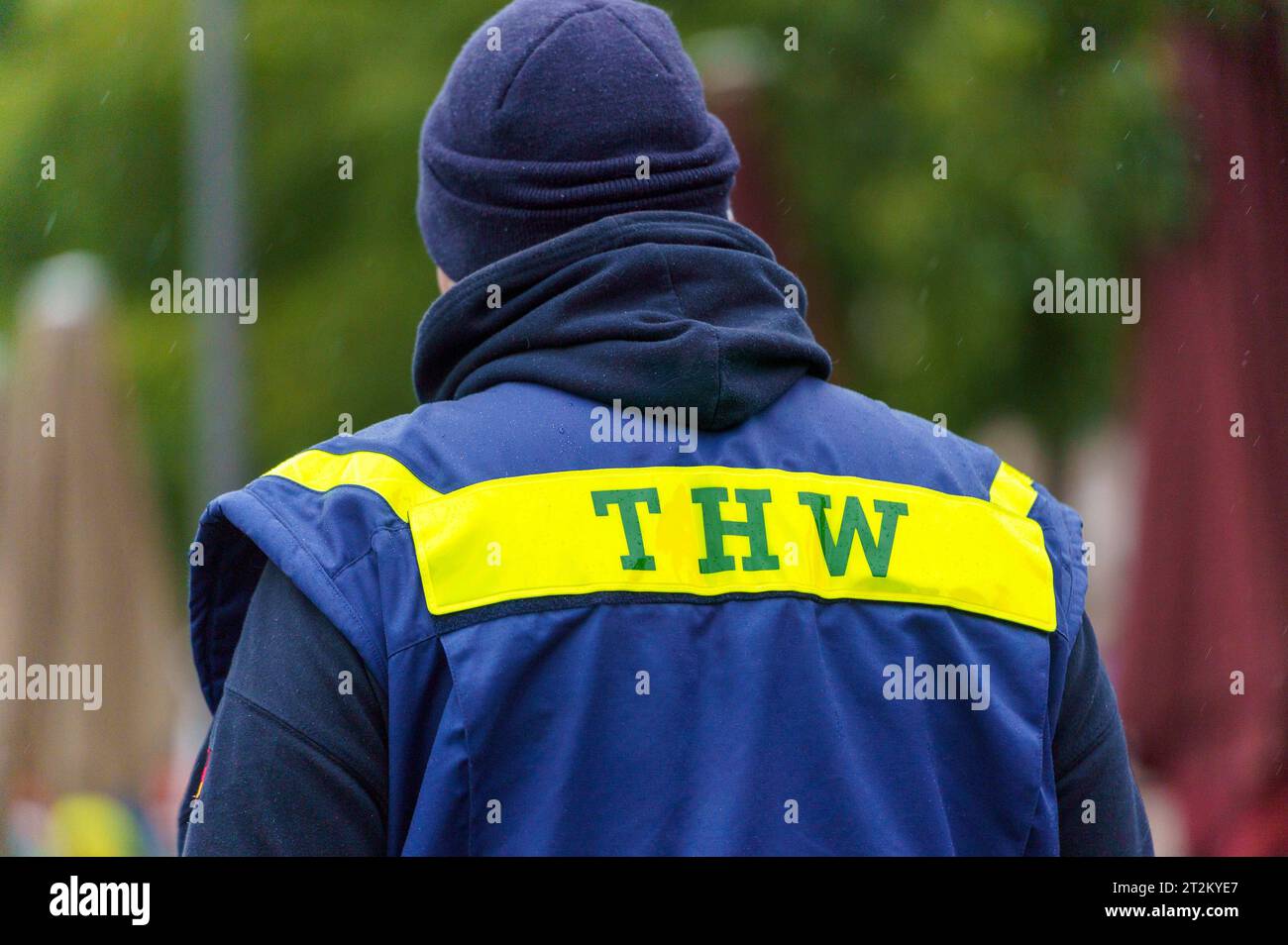 Luebeck GER, Themen Sturmflut Luebeck, 20.10.2023 Symbolbild THW ...