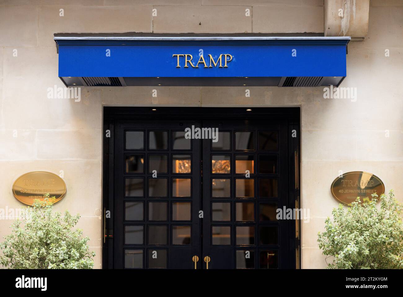 Tramp, Private Members Club, 40 Jermyn Street, st, St James's, London, SW1Y 6DN Stock Photo - Alamy