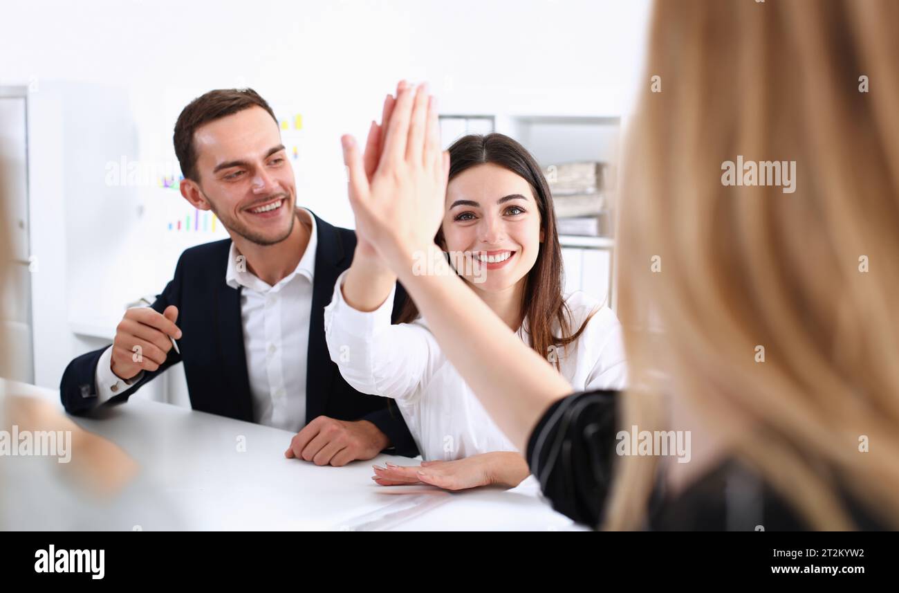 Group of joyful smiling happy people Stock Photo - Alamy