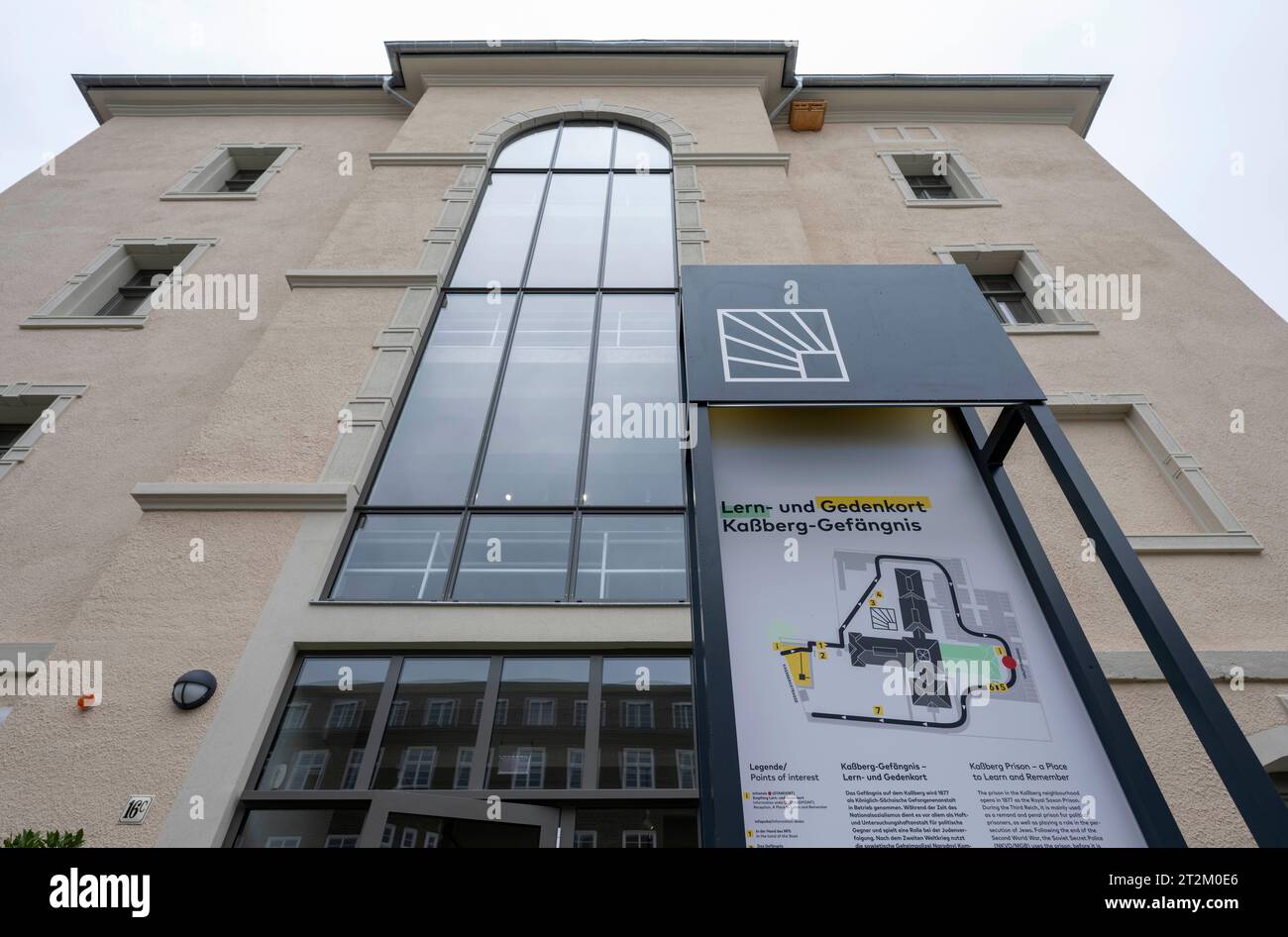 20 October 2023, Saxony, Chemnitz: View of the former Stasi prison on ...