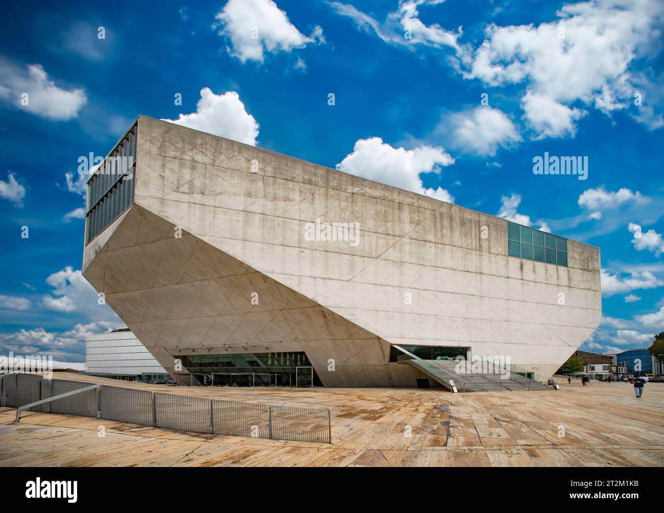 Rem Koolhaas Casa da Musica, concert hall, Porto, Portugal Stock Photo ...