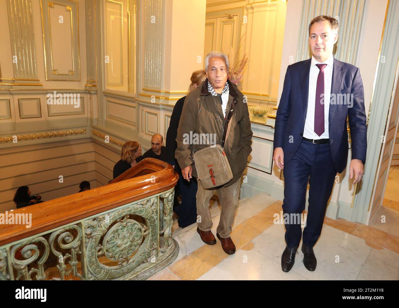 Brussels, Belgium. 20th Oct, 2023. Hamdan Al Damiri, coordinator of the ...
