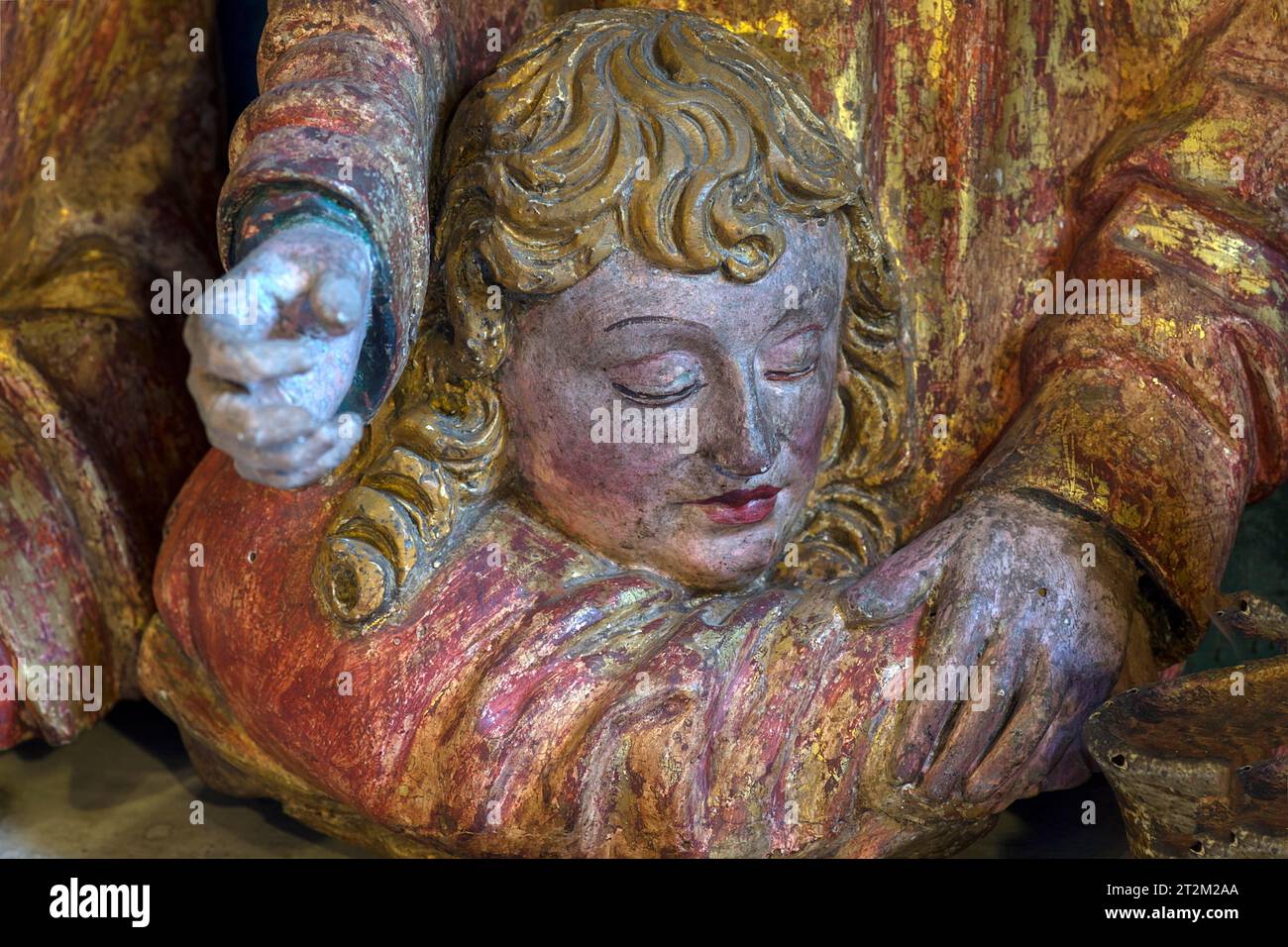 John, Disciple of Jesus, detail of the figural depiction of the Last ...