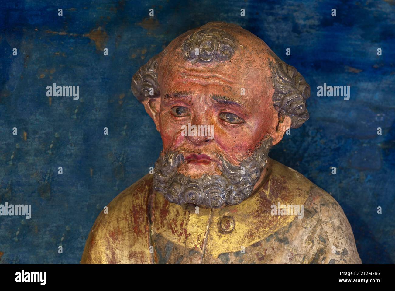 Disciples of Jesus, detail of the figuratively depicted Last Supper ...