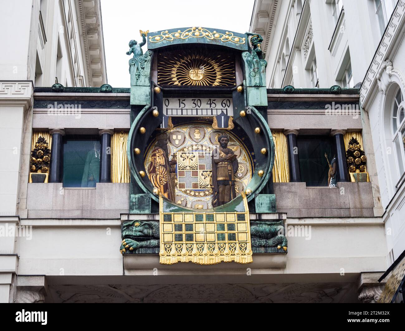 Anchor Clock at the Ankerhof, by Franz von Matsch, Marc Aurel, Art ...