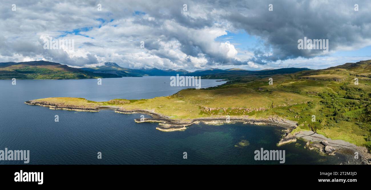 Isle of mull aerial view hi-res stock photography and images - Alamy