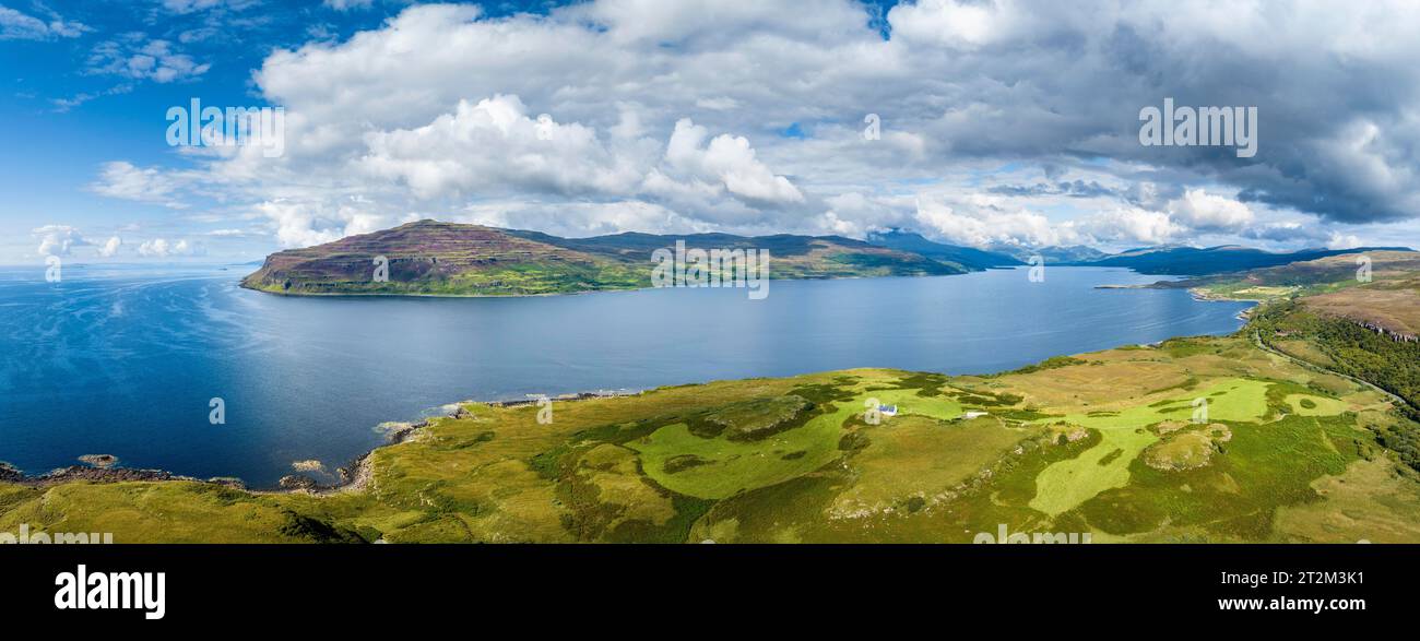 Isle of mull aerial view hi-res stock photography and images - Alamy