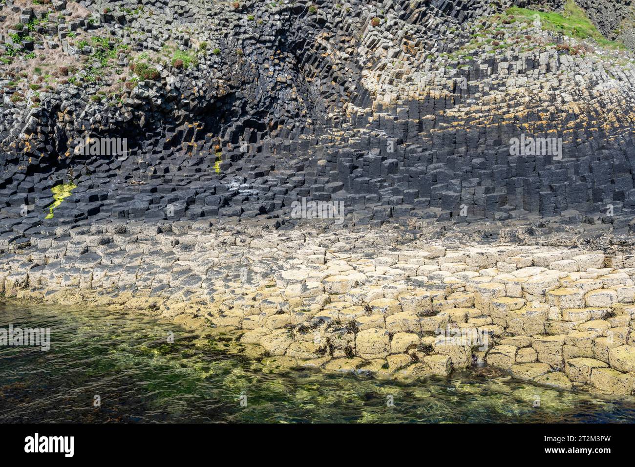 Columnar basalt shaped rock hi-res stock photography and images - Alamy