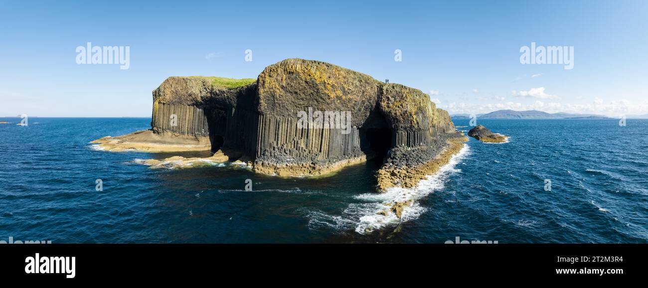Island of staffa aerial hi-res stock photography and images - Alamy