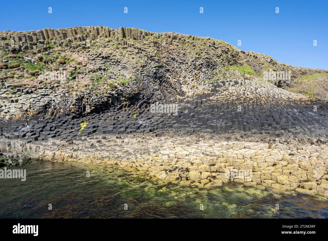 Columnar basalt shaped rock hi-res stock photography and images - Alamy