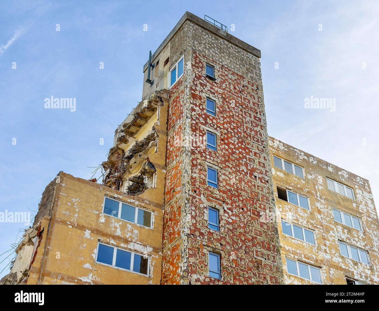 Building demolition, Munich, Bavaria, Germany Stock Photo - Alamy
