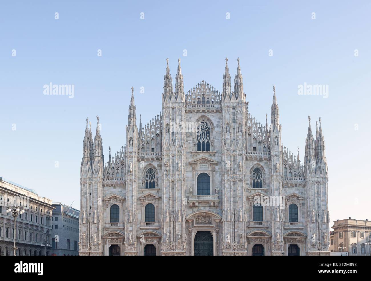 Duomo di Milano, the splendid cathedral of Milan city, Italy, also ...