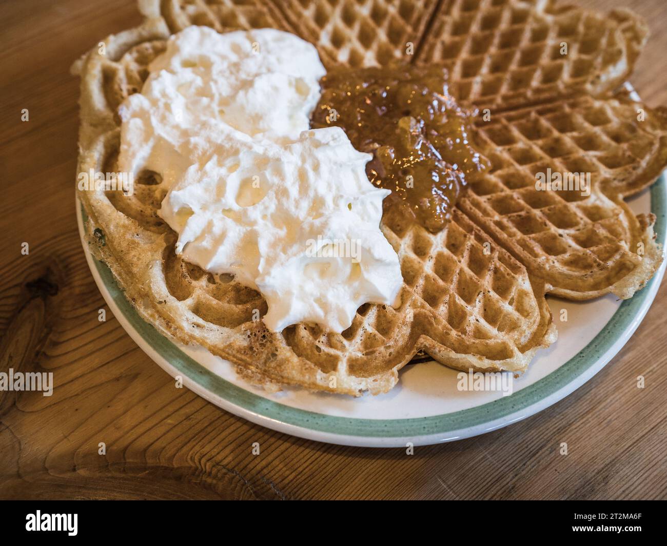Waffle set up hi-res stock photography and images - Alamy