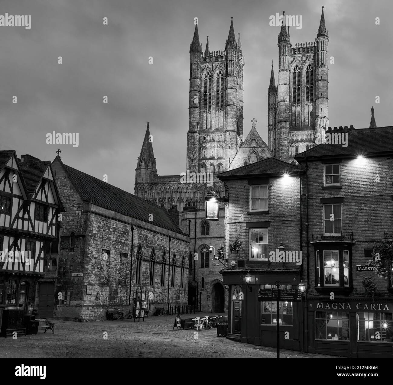 Lincoln's Cathedral Quarter, encompassing the beautiful cathedral and ...