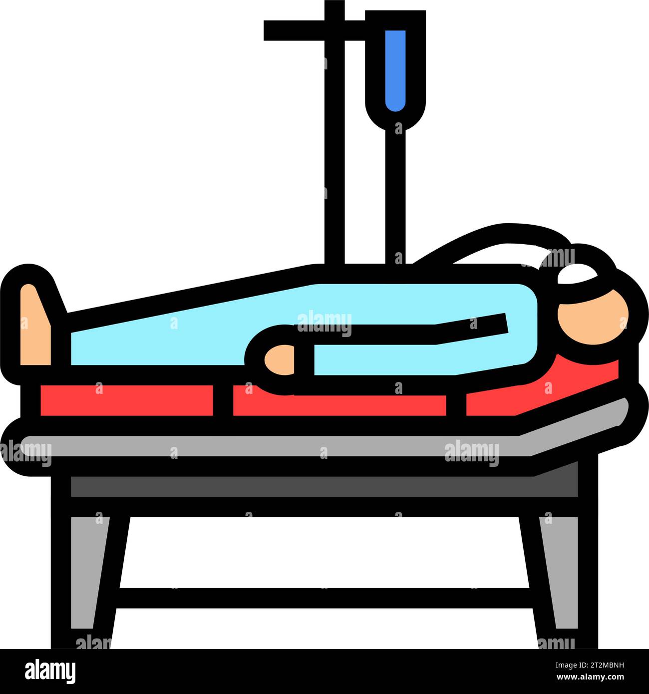 resuscitation ambulance color icon vector illustration Stock Vector ...