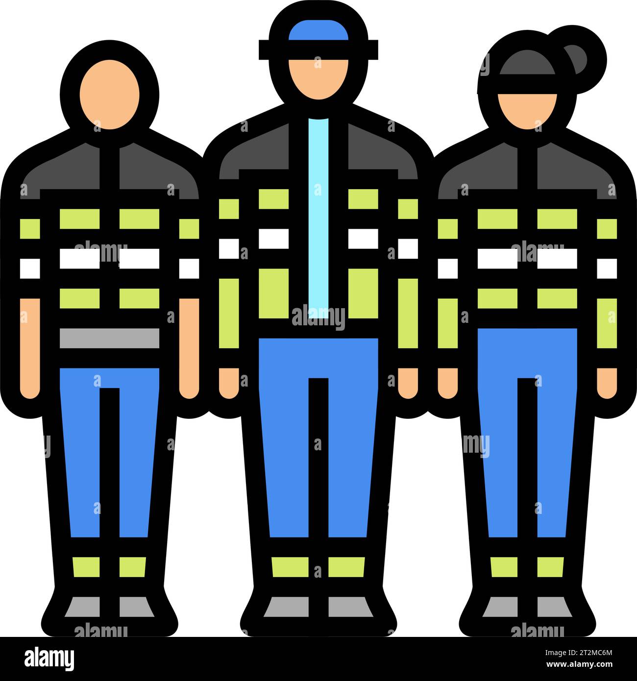 paramedic team ambulance color icon vector illustration Stock Vector ...