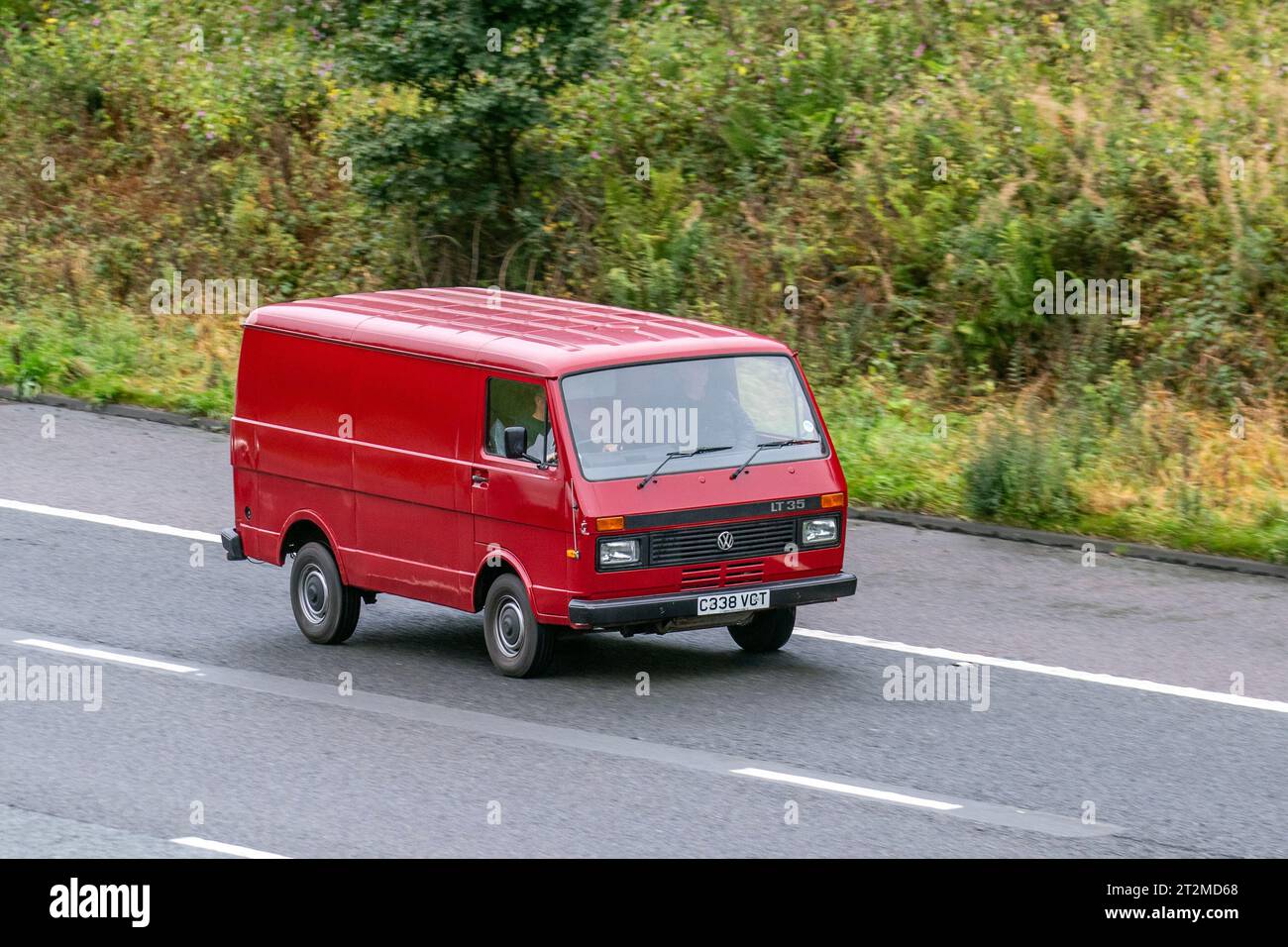 1986 60s sixties VW Volkswagen LT35D; old, cherished, veteran, old ...