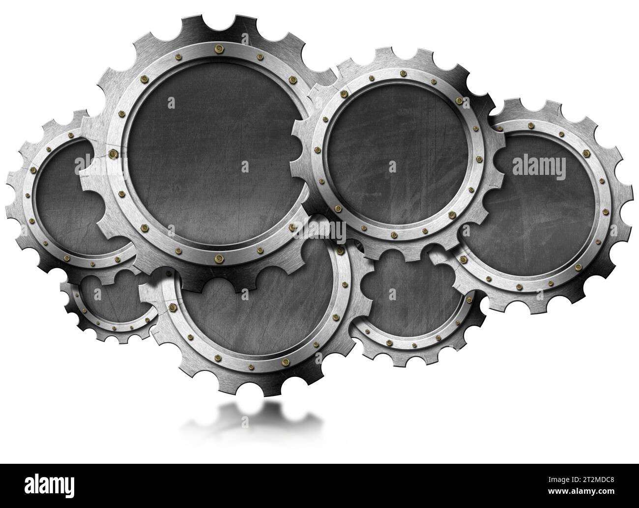 Cloud computing technology gears cog hi-res stock photography and ...