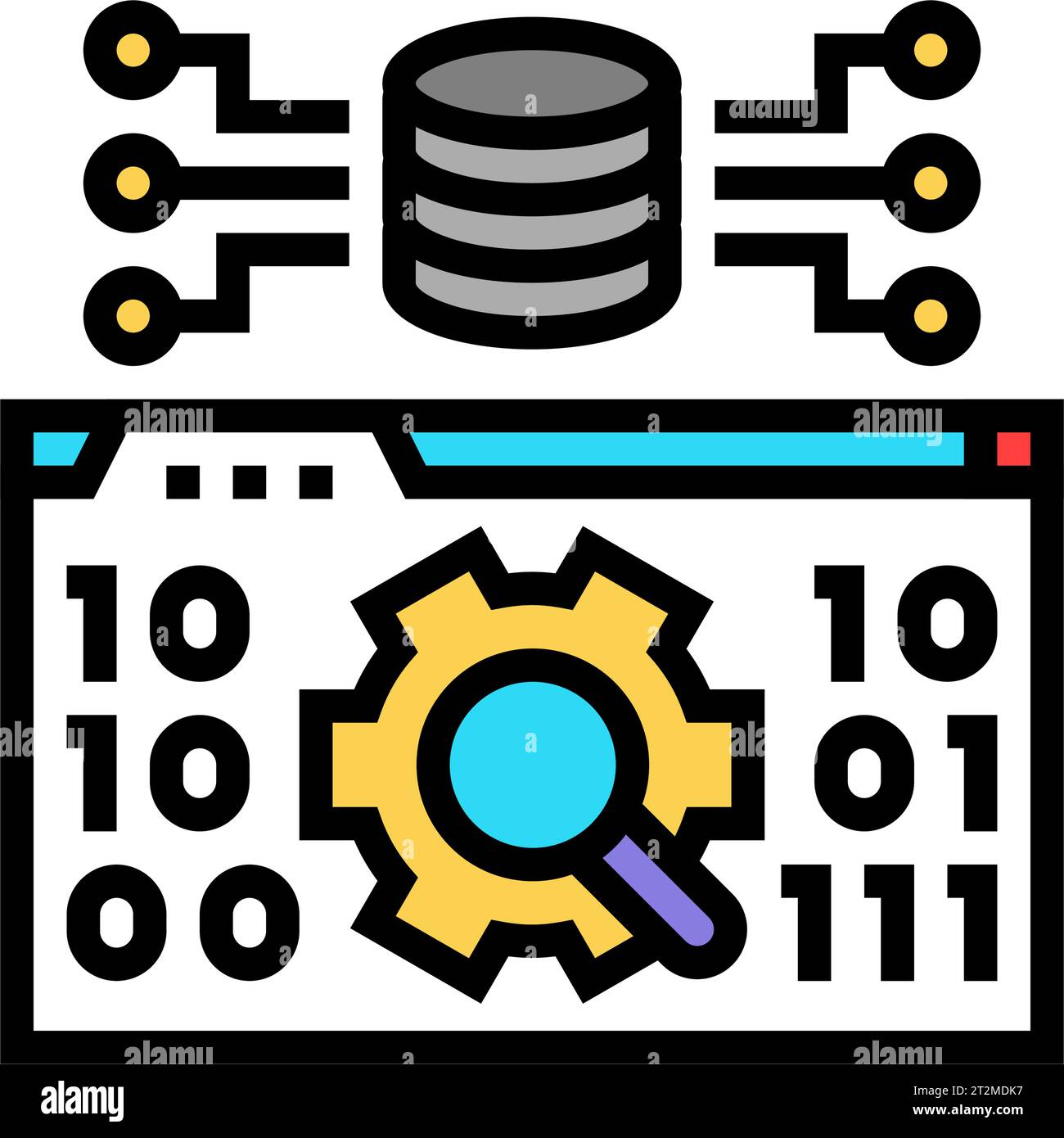 Data validation system Stock Vector Images - Alamy