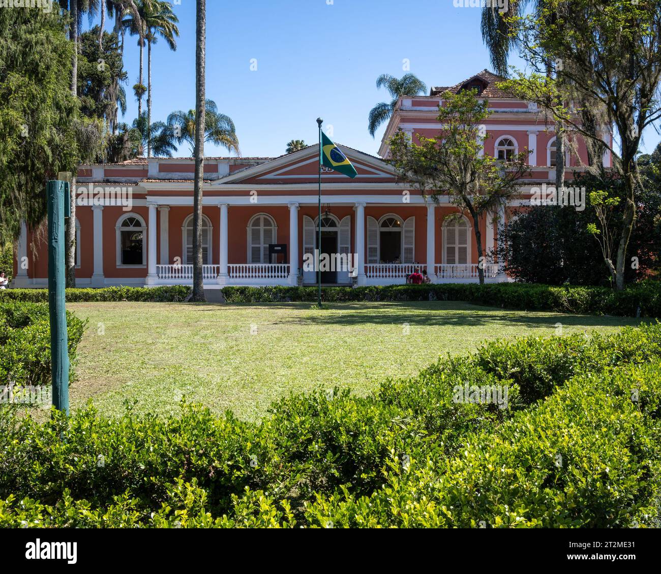 Petropolis, Rio de Janeiro, Brazil- Sep 16, 2023: Princess Isabel House ...
