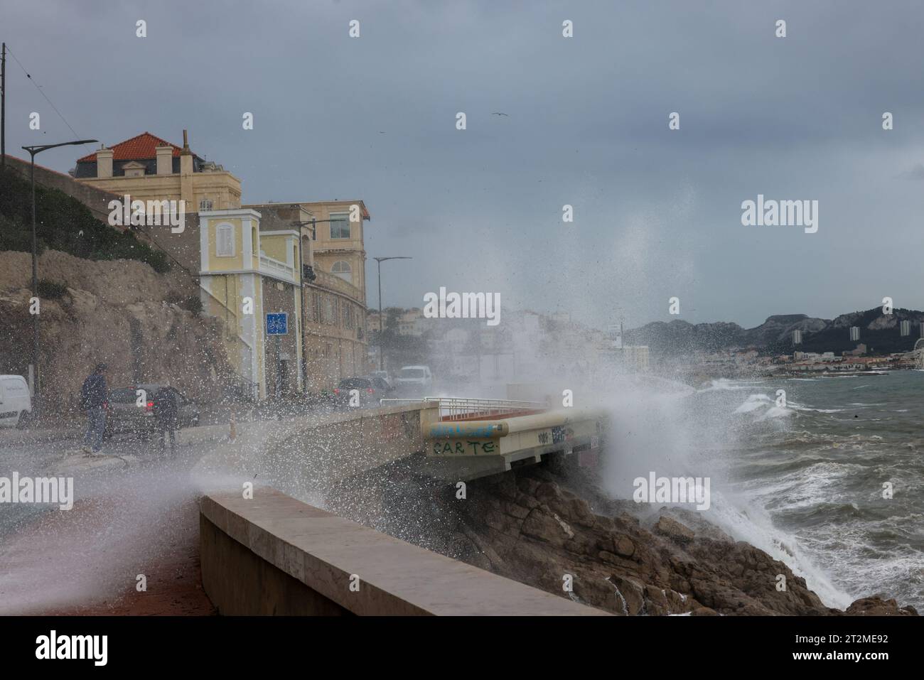 Corniche road marseille hi-res stock photography and images - Alamy