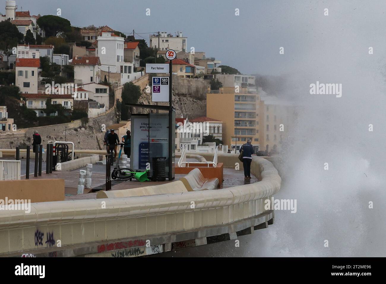 Corniche road marseille hi-res stock photography and images - Alamy
