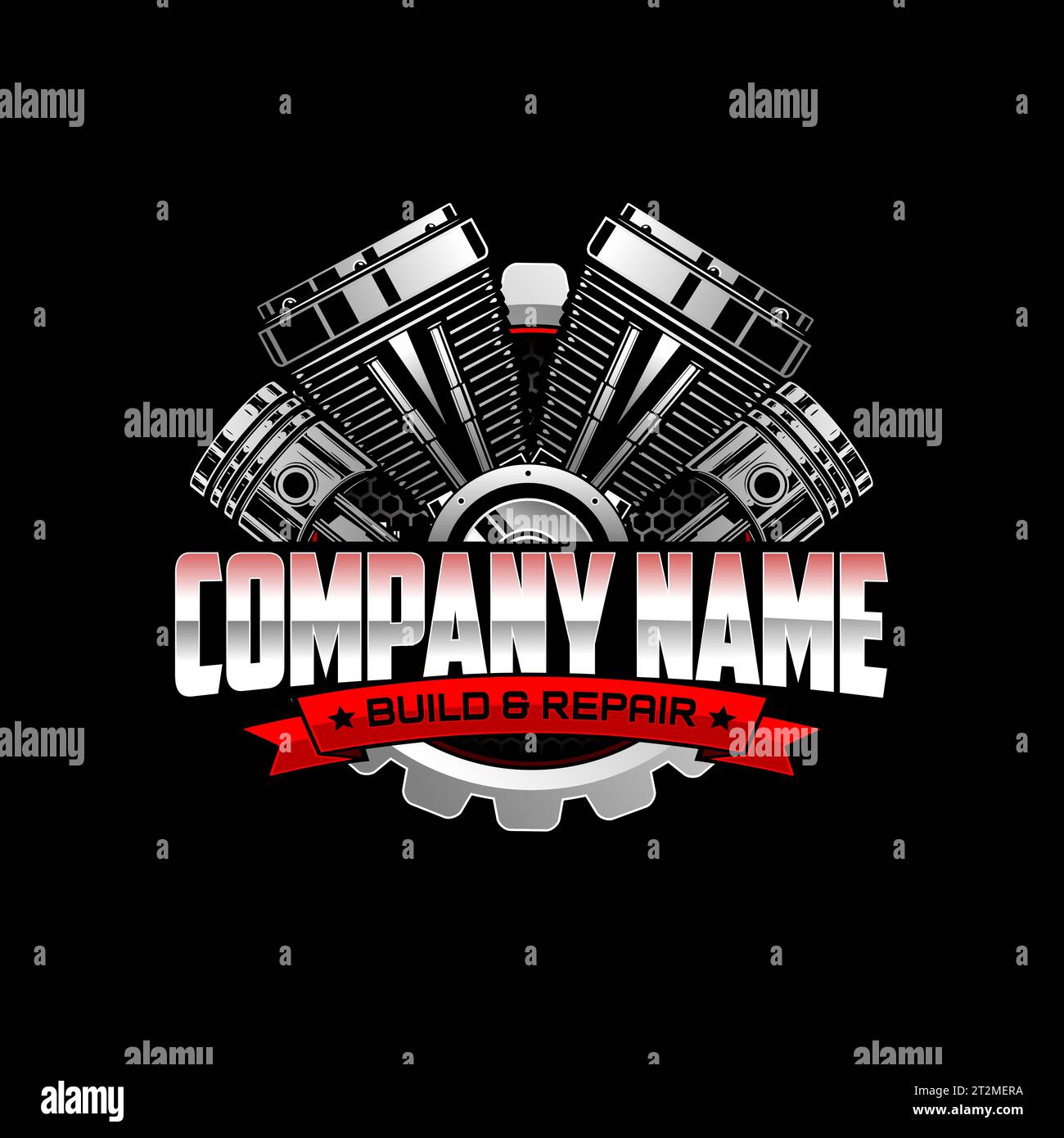 Motorcycle workshop Stock Vector Images - Alamy