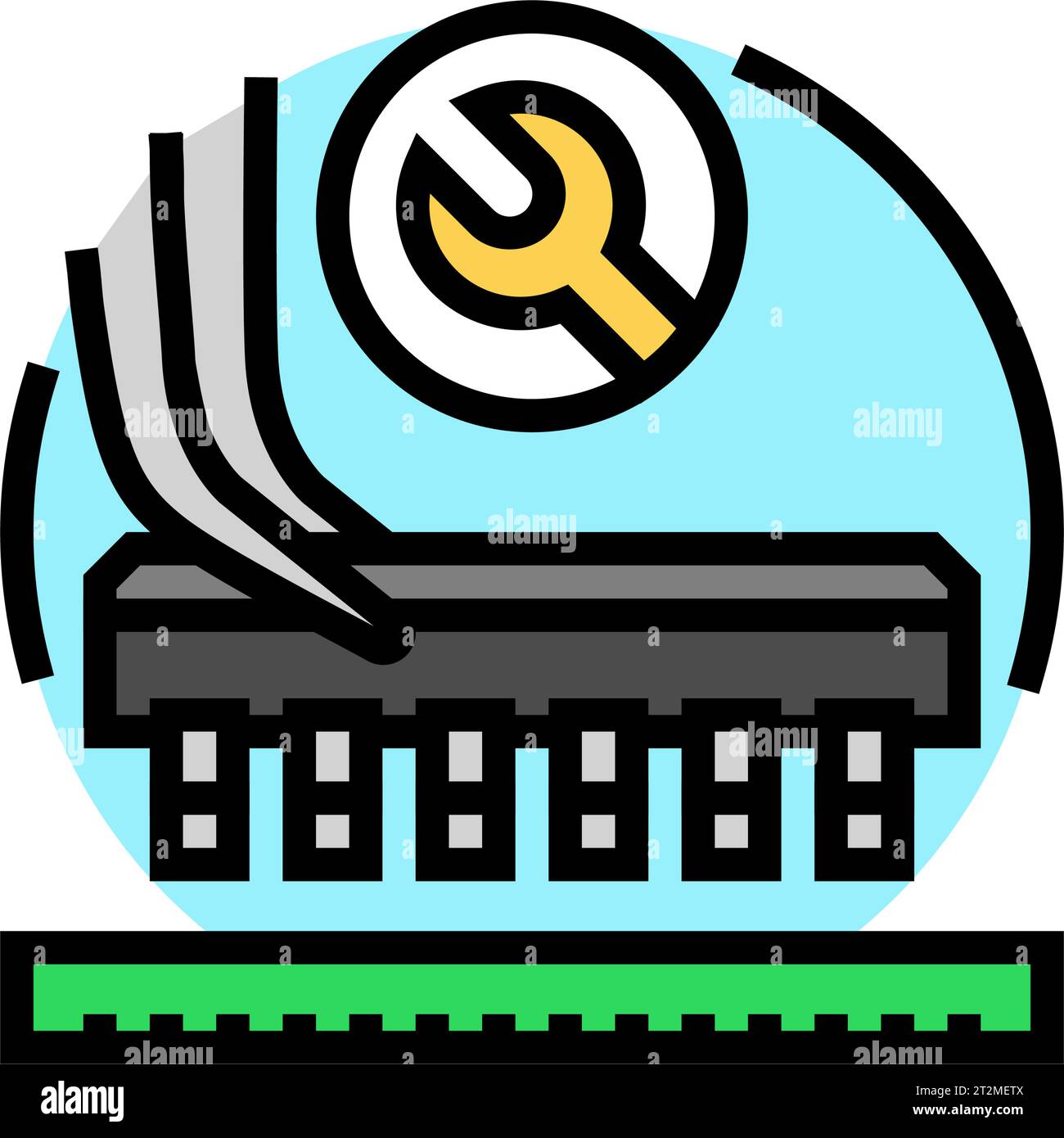 Electronic test center Stock Vector Images - Alamy