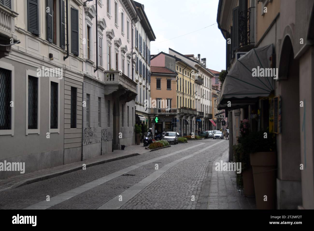 Monza Italy - Street Vittorio Emanuele II Stock Photo - Alamy