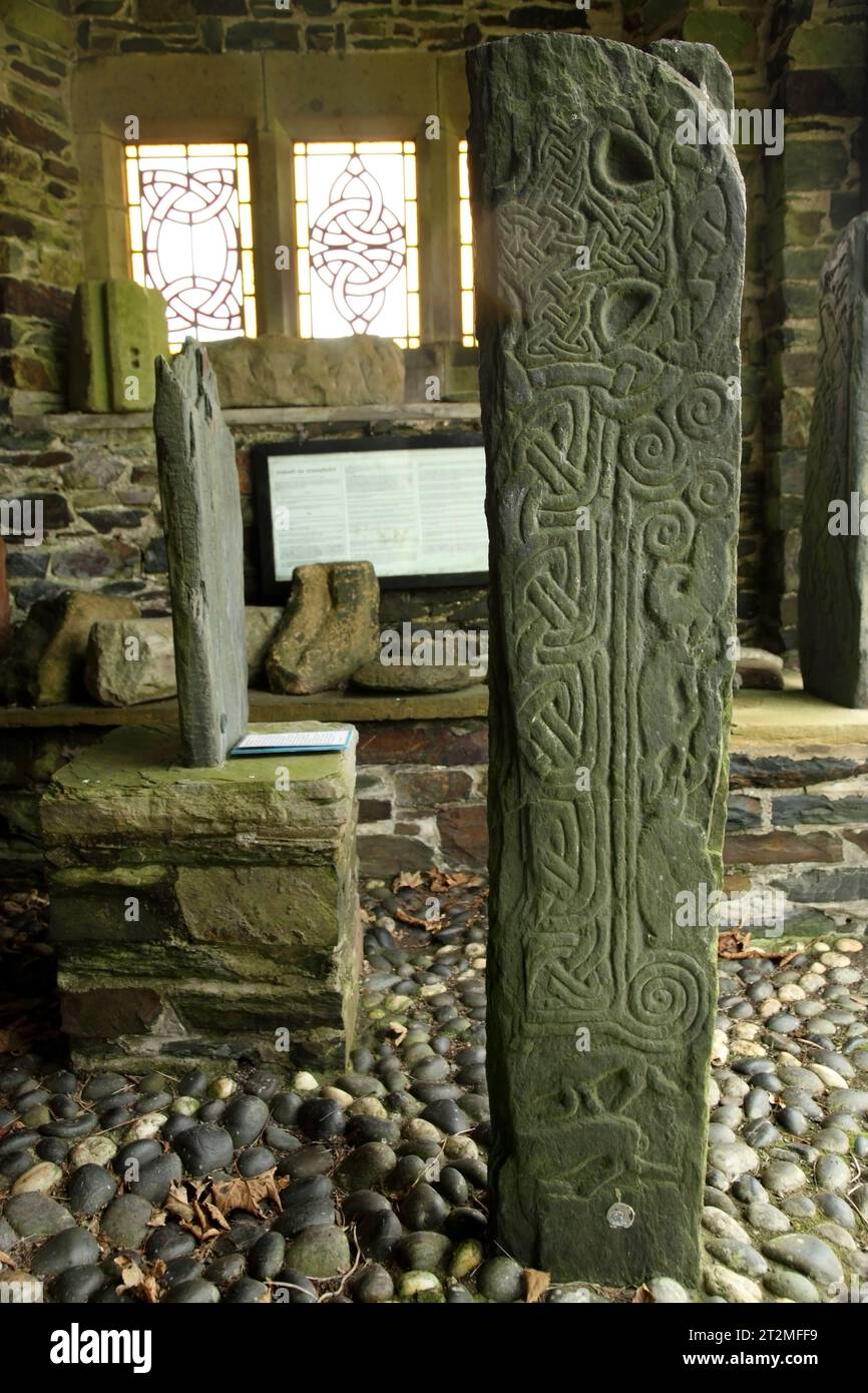 Manx stone crosses hi-res stock photography and images - Alamy