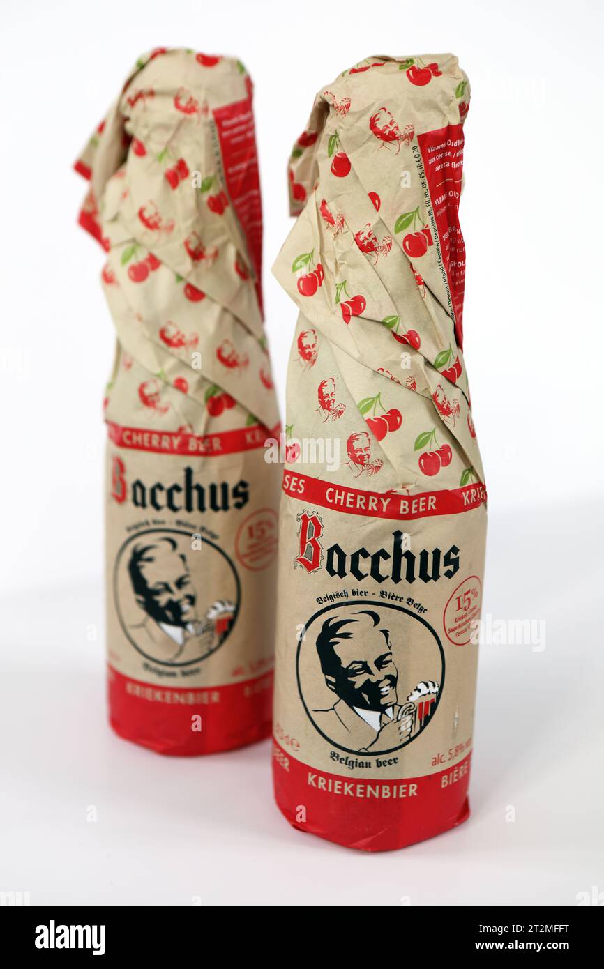 Bacchus Cherry Beer Stock Photo - Alamy