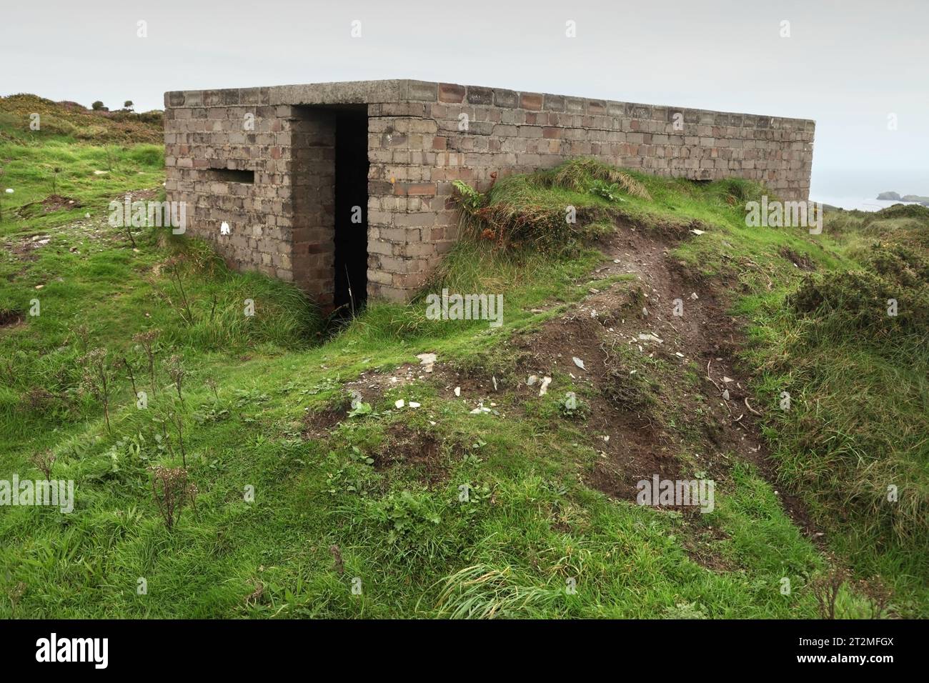 Defensive bunker at the site of the World War 2 Chain Home Low (CHL ...