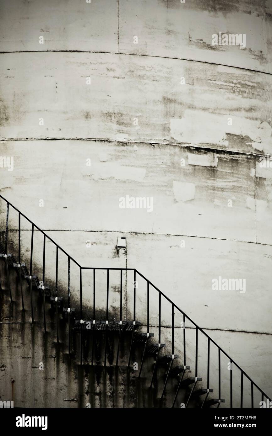 Gas tank staircase hi-res stock photography and images - Alamy