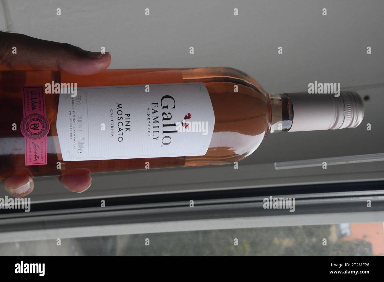 Copenhagen, Denmark /20 October. 2023/.Danish grocery store sells pink ...