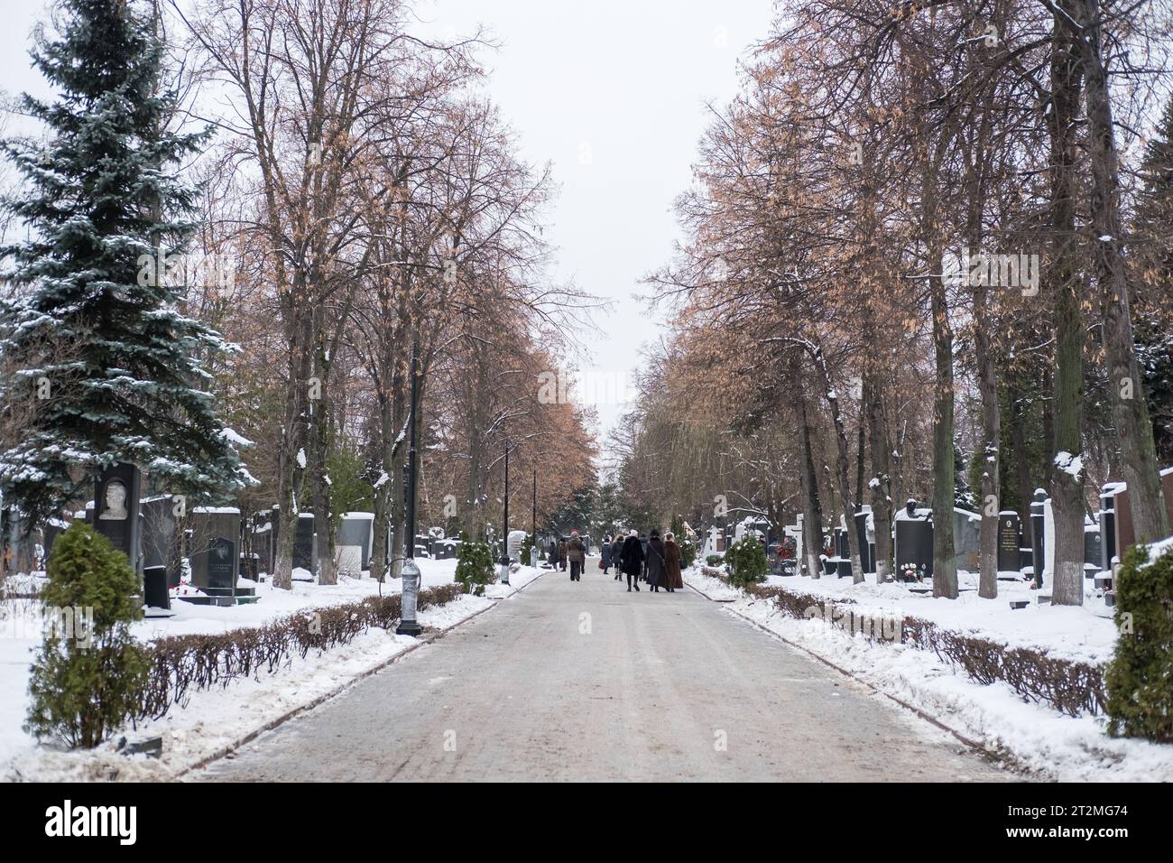 Novodevichy cemetery moscow hi-res stock photography and images - Alamy