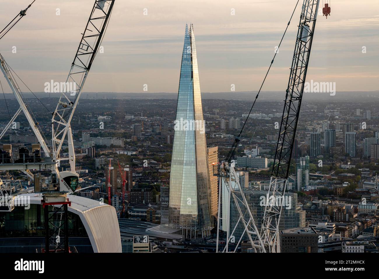 The Shard Building Seen From The Lookout Viewing Platform at No 8 ...
