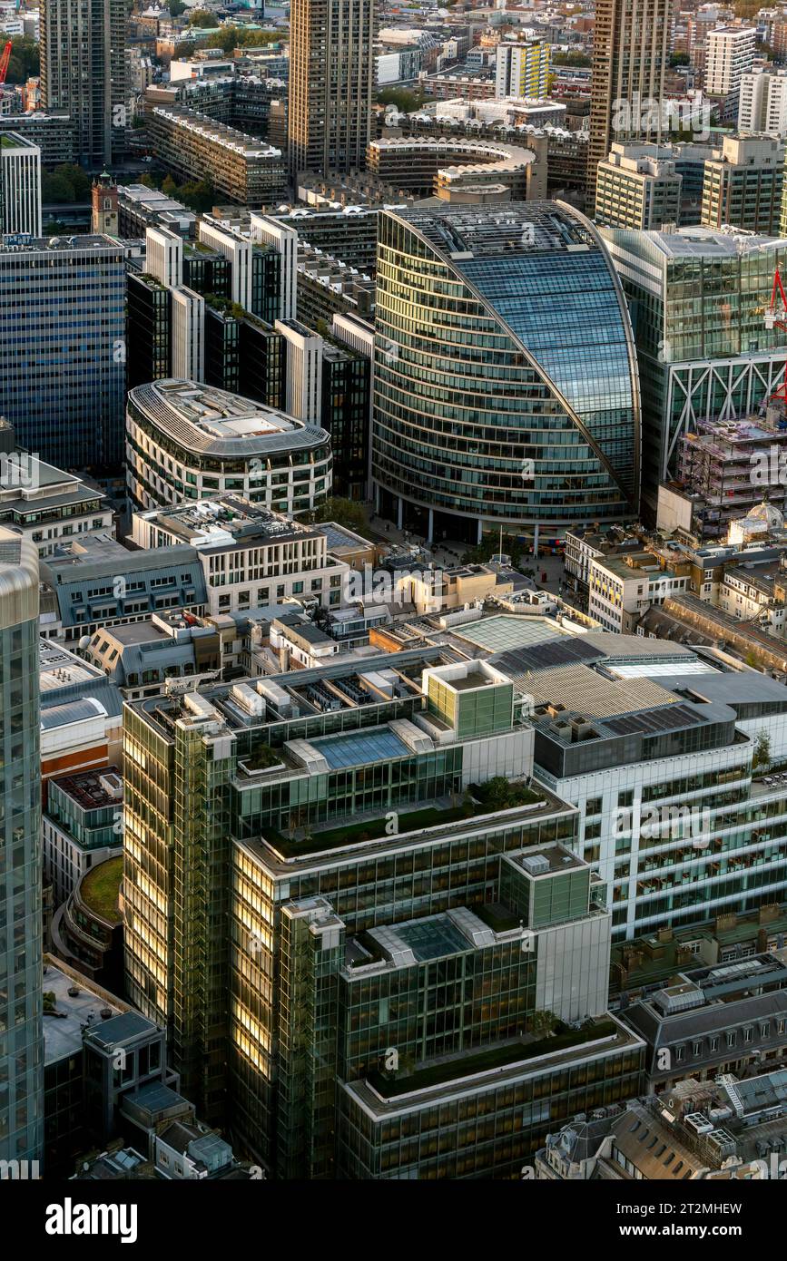 An Aerial View of Buildings In The City of London As Seen From The ...