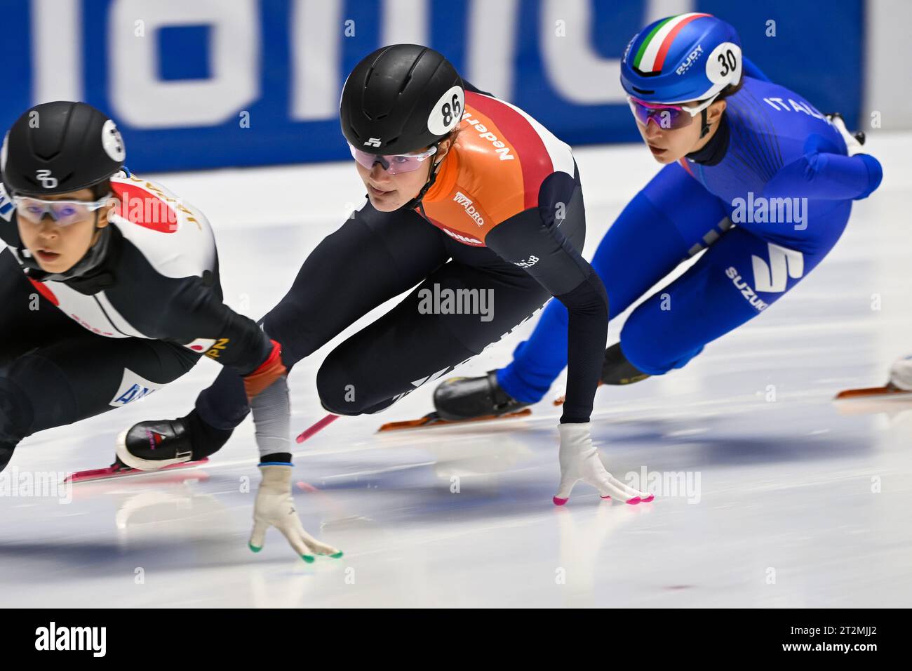 Montreal, Canada. 20th Oct, 2023. MONTREAL, CANADA - OCTOBER 20: Angel ...