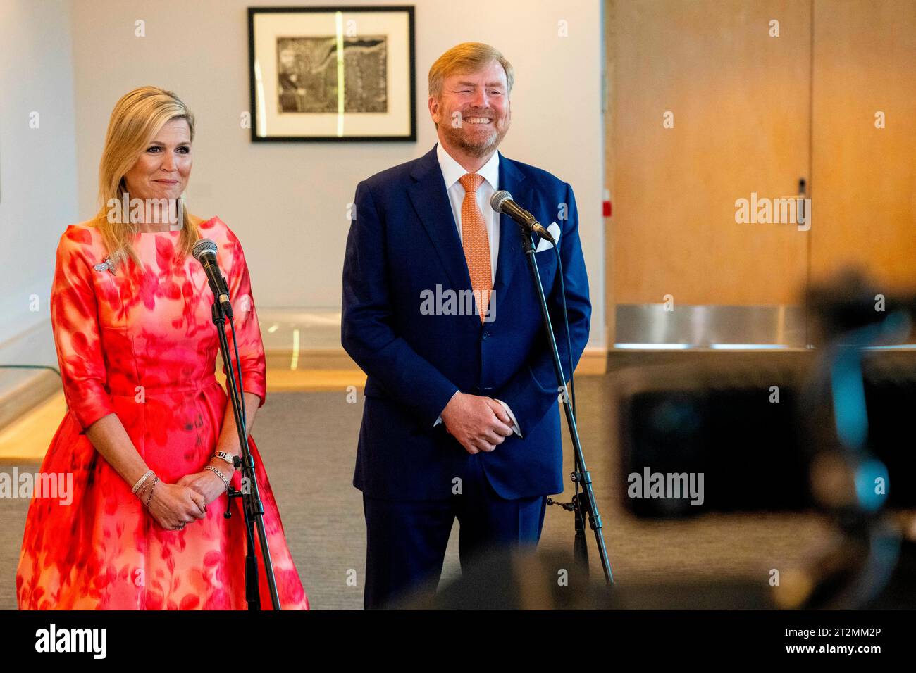 King Willem-Alexander and Queen Maxima of The Netherlands at the Norval ...