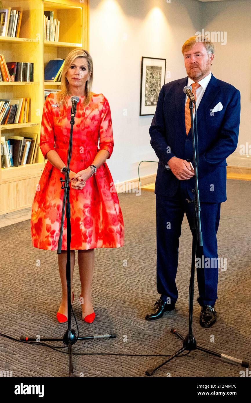 King Willem-Alexander and Queen Maxima of The Netherlands at the Norval ...
