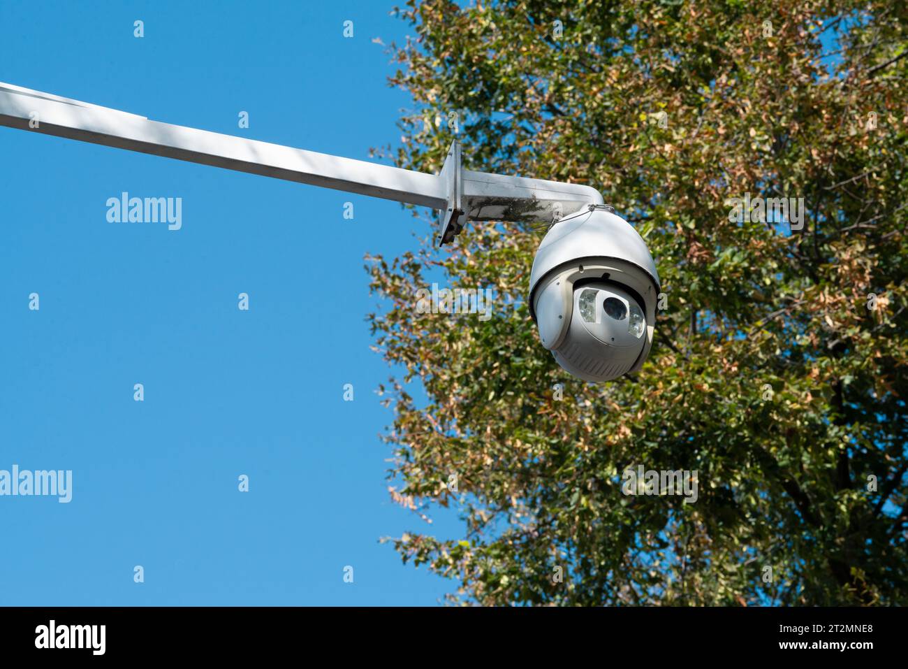 Italy, Lombardy, Remote Controlled Surveillance Camera Stock Photo - Alamy